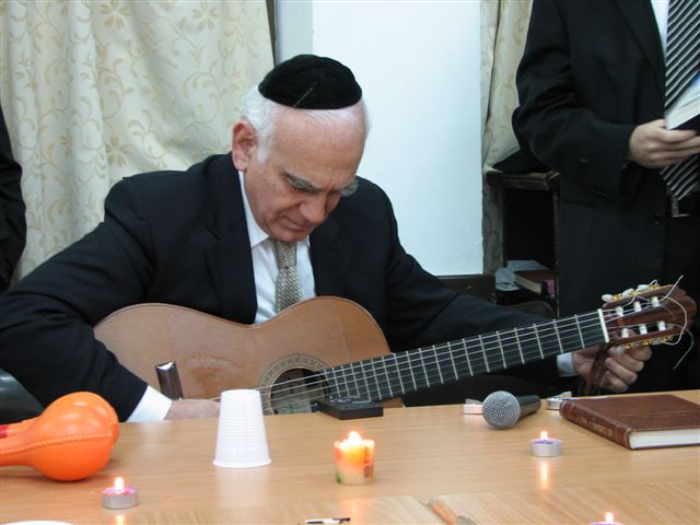 Yeshivat Sha'alvim - Photo Galleries - Rav Baruch Chait Melave Malka